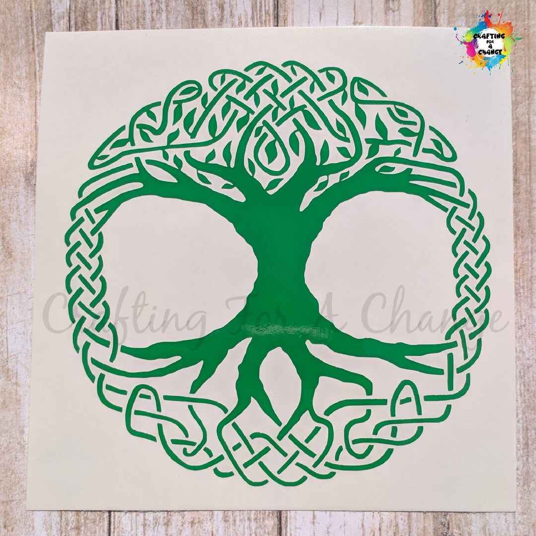 Tree of Life Vinyl Decal, Tree of Life Decal, Tree of Life, Tree Decal ...