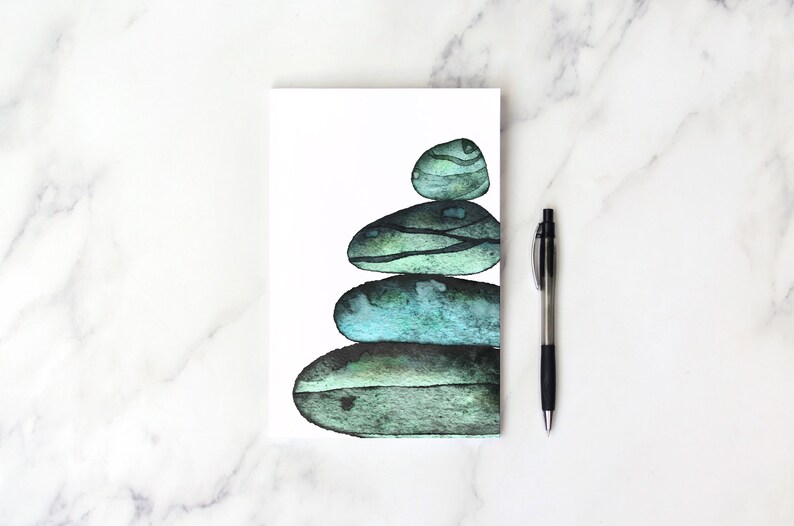 Stones Zen Watercolor Clip Art Set - Etsy