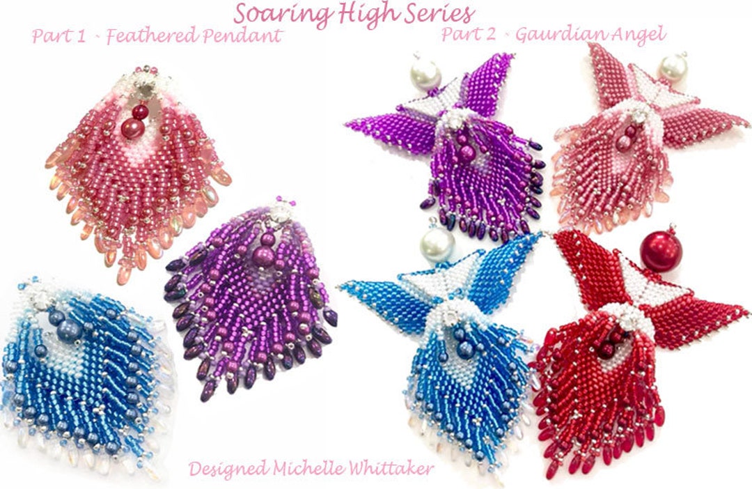 Feathered Pendant/angel Skirt - Part 1 in Soaring High Series ...
