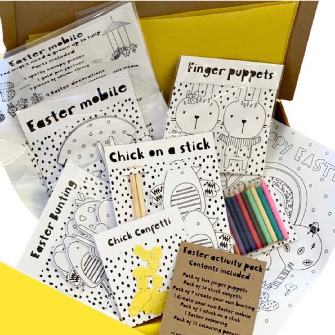 Easter Gifts for Kids Easter Activity Pack Imaginative Play Art for ...