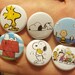 Snoopy Peanuts Pin Buttons 1 | Etsy