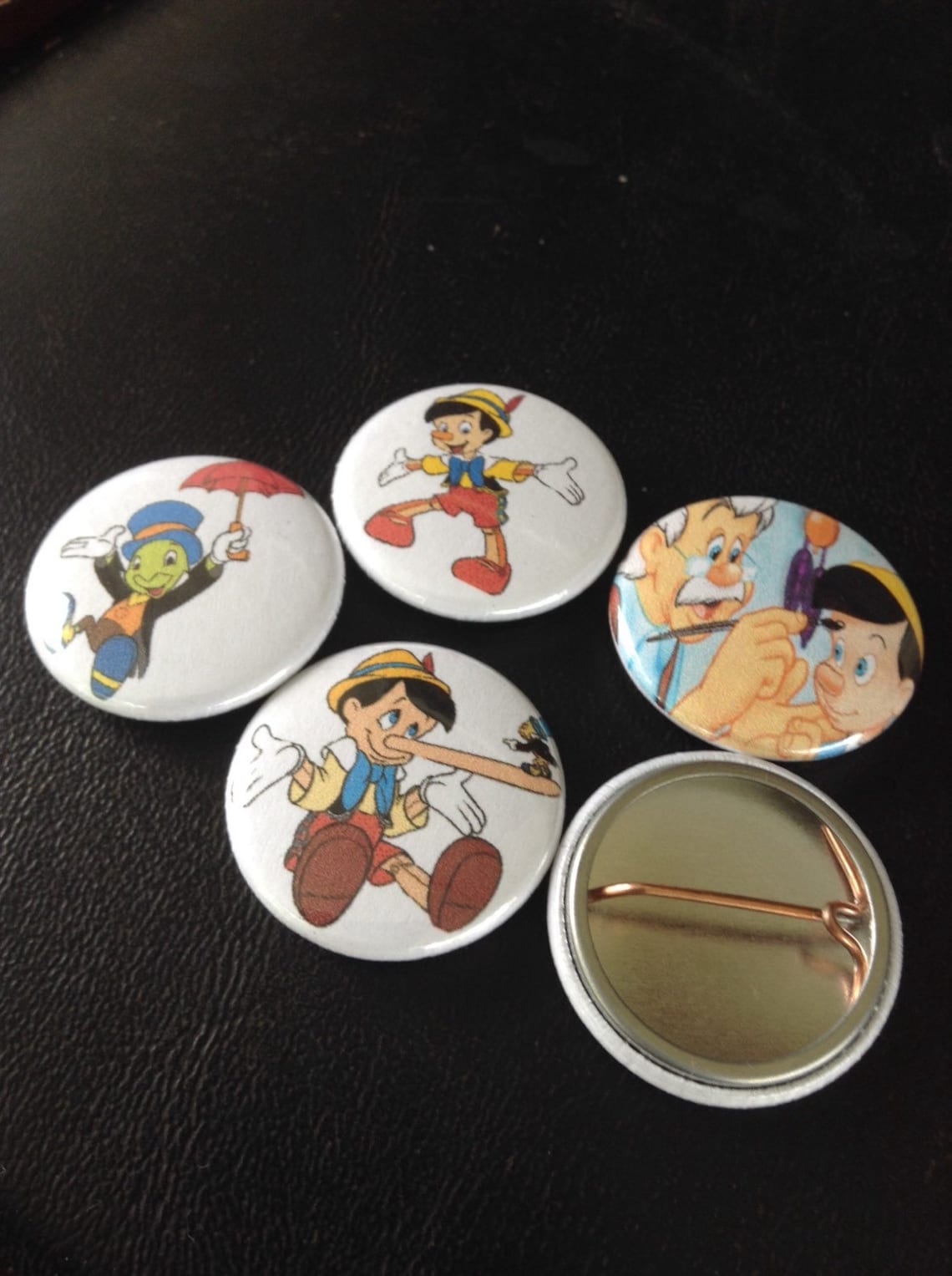 Pinocchio Pin Set 1 - Etsy