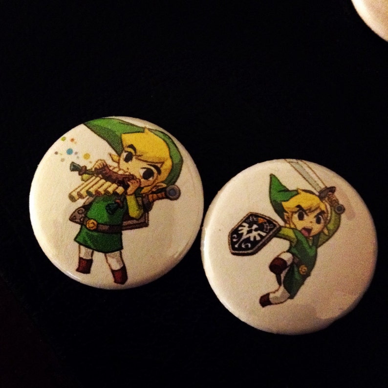 Zelda pin button set 1 | Etsy