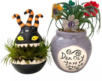 Demon Plant Pot - Etsy