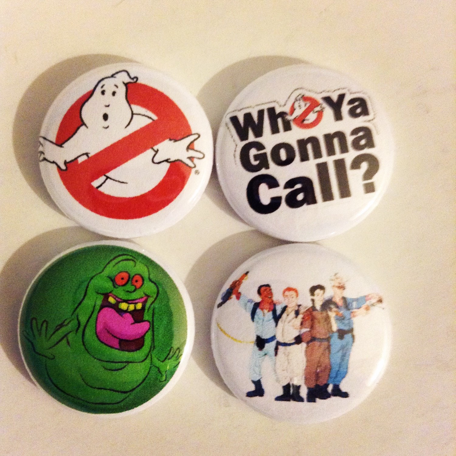 Ghostbusters Pin Button - Etsy