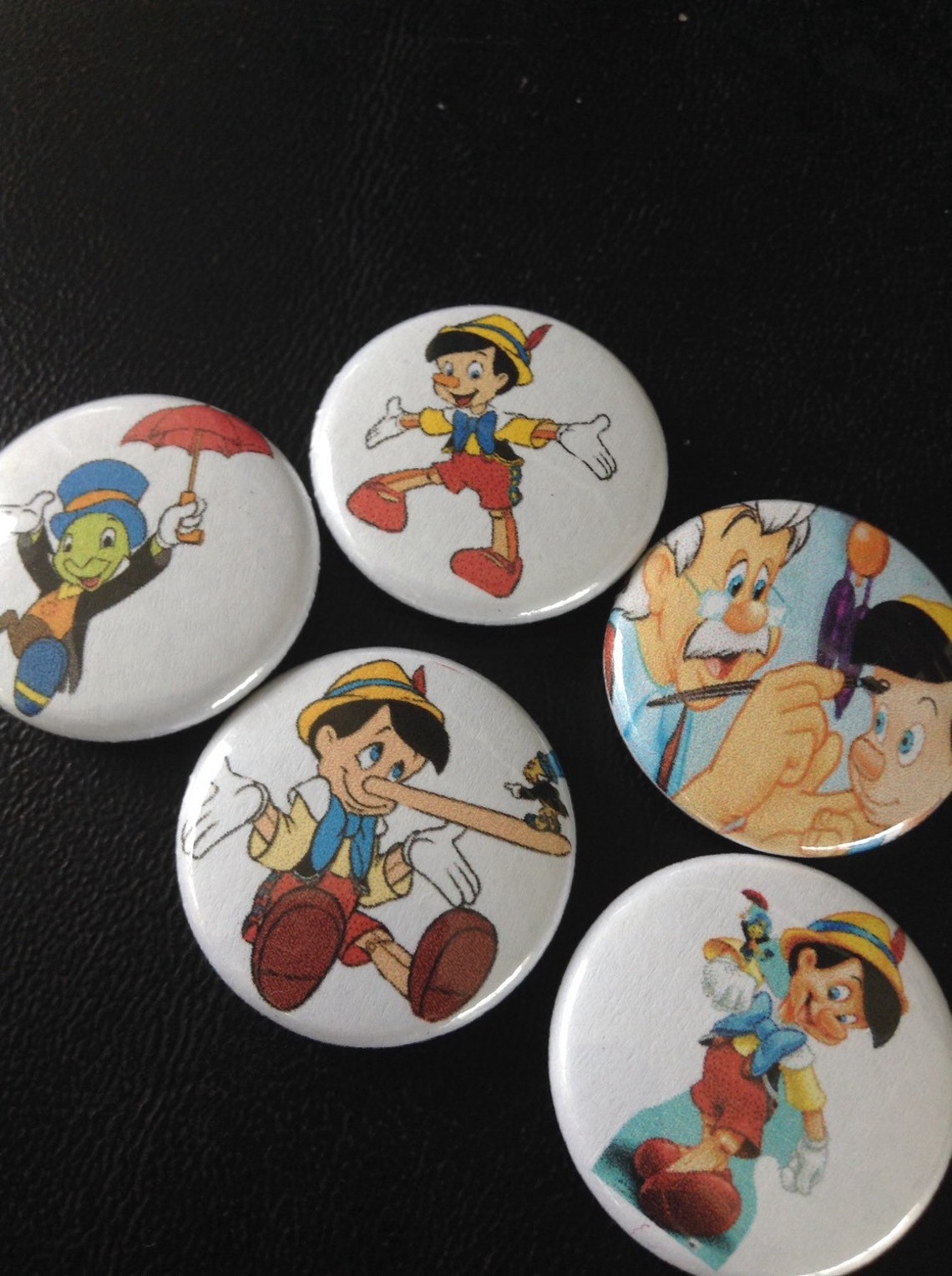 Pinocchio Pin Set 1 - Etsy