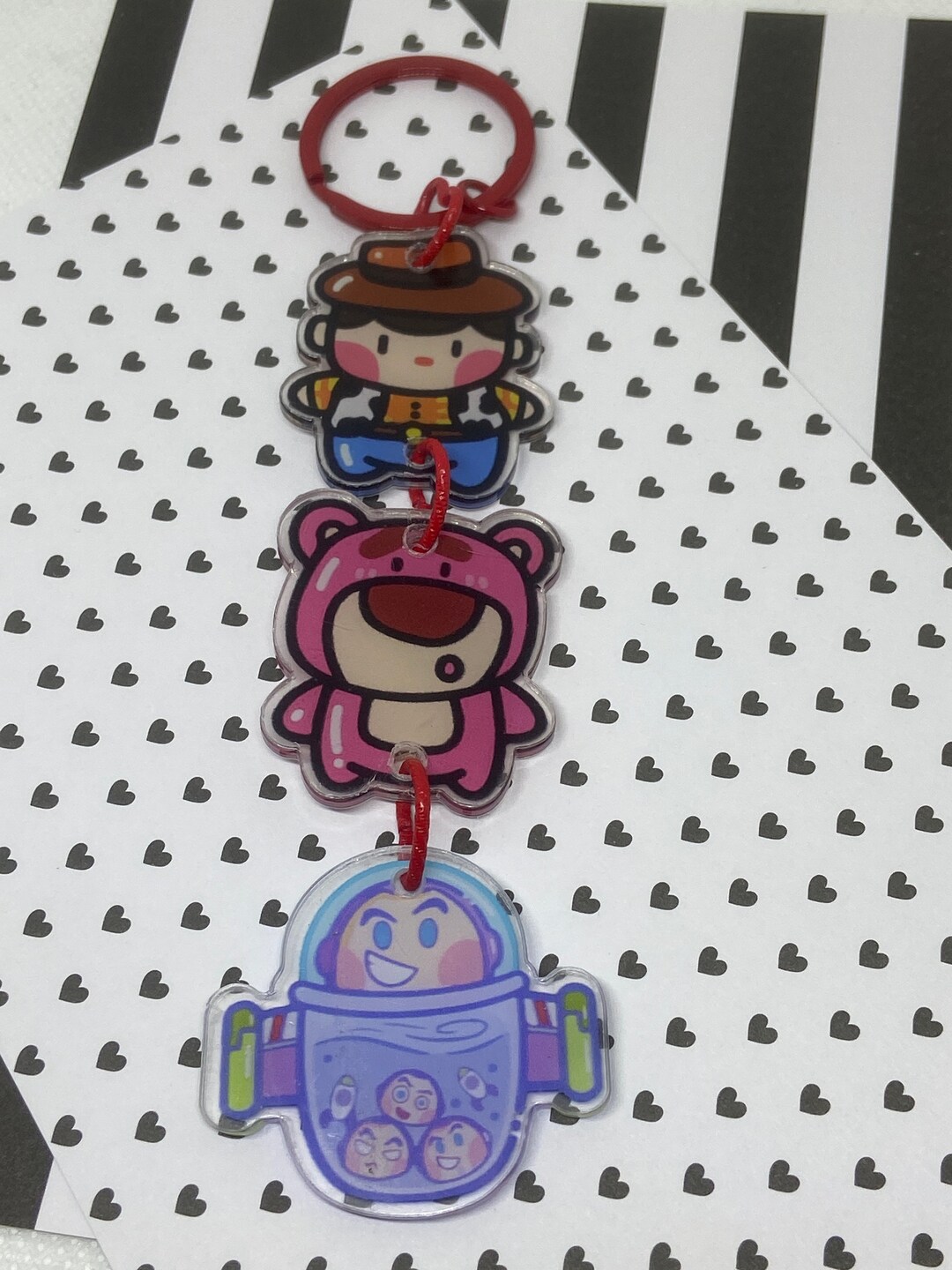 Toystory Keychain Lotso Buzz - Etsy