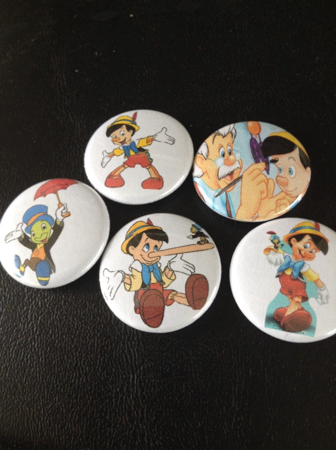 Pinocchio Pin Set 1" - Etsy