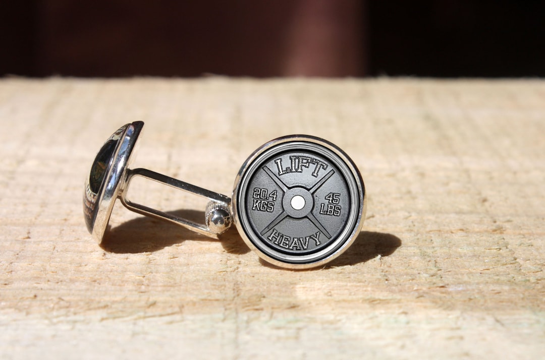 Handmade Custom Barbell Powerlifting Cufflinks, Custom Wedding Cuff Link, Handmade Gift ...