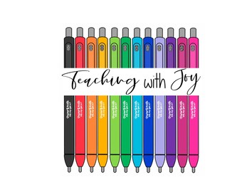 Teaching With Flair Digital File - Etsy
