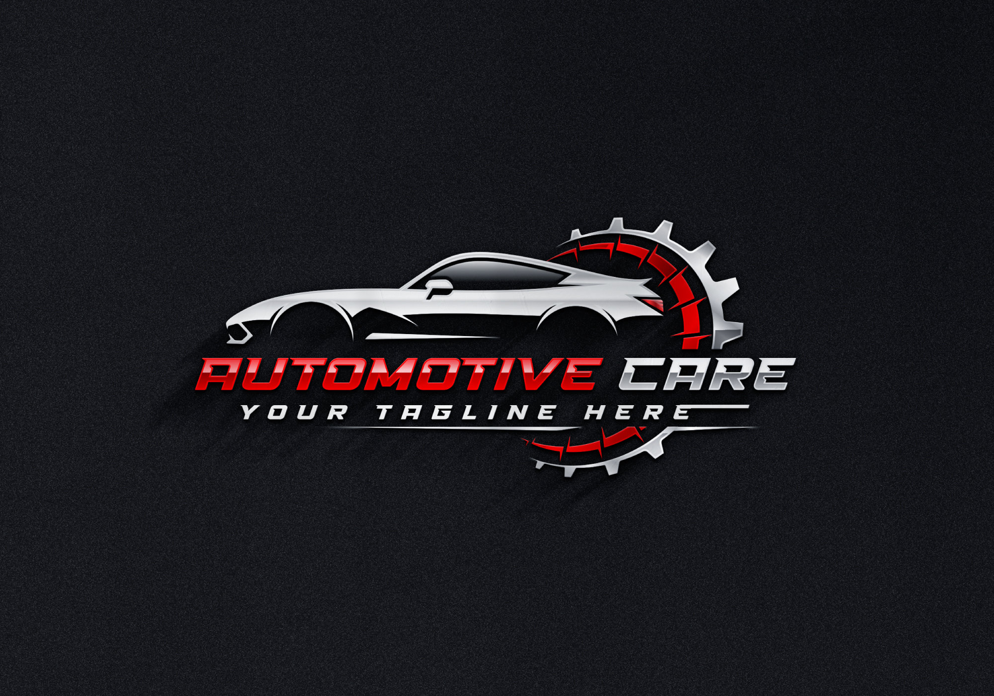 Car Logo Car Service Logo Car Gear Garage Logo Car Repair Logo - Etsy