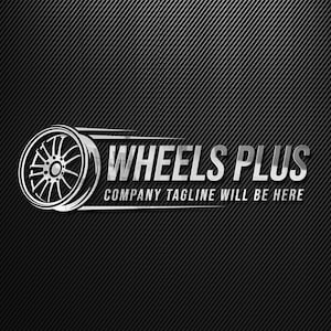 Wheels Logo Tire Service Logo Wheels Shop Logo Wheel Logo Car Rim Logo ...