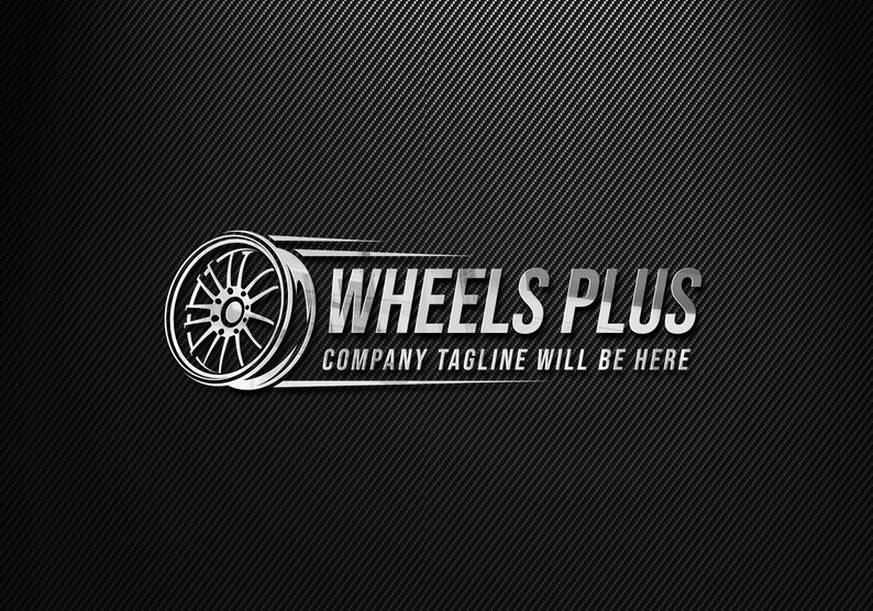 Wheels Logo Tire Service Logo Wheels Shop Logo Wheel Logo Car - Etsy