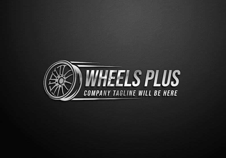 Wheels Logo Tire Service Logo Wheels Shop Logo Wheel Logo Car - Etsy