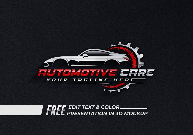 Car Logo Car Service Logo Car Gear Garage Logo Car Repair Logo ...