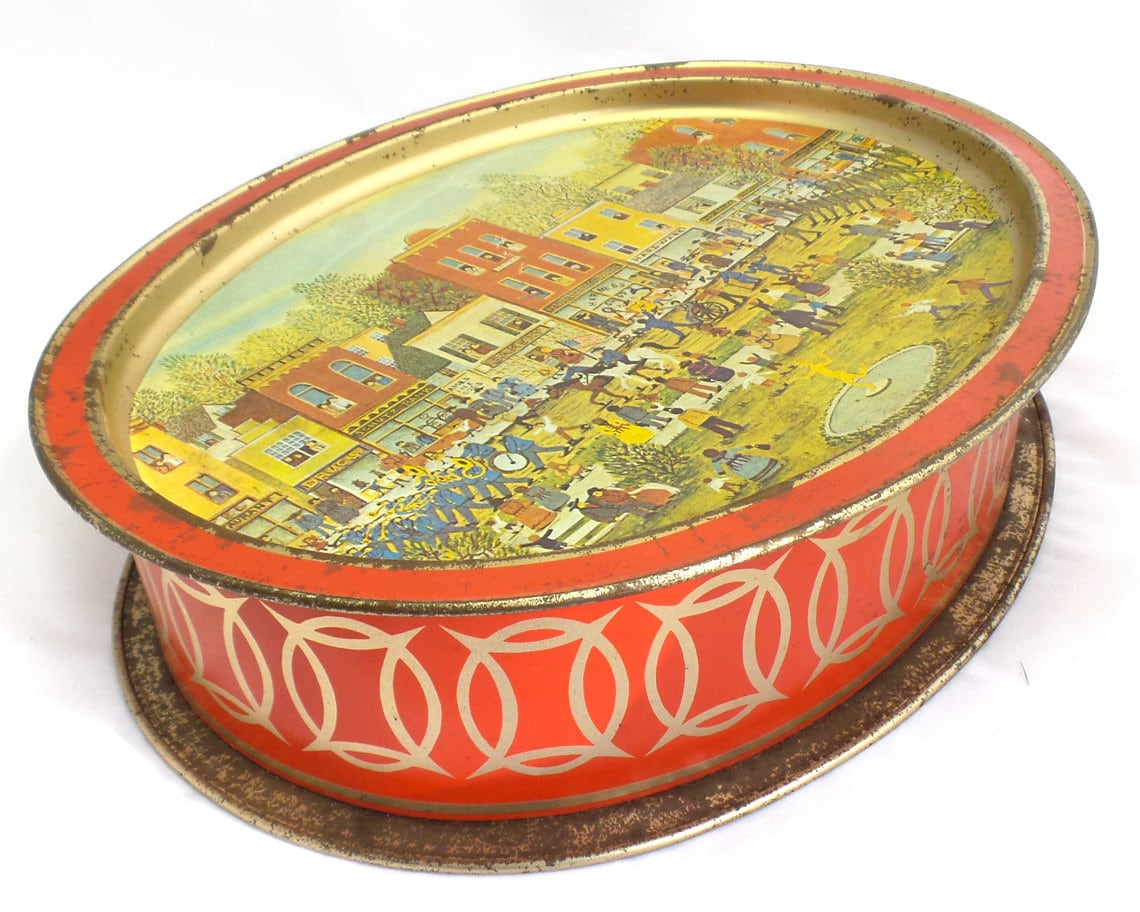 Large Sunshine Biscuits Tin - Etsy