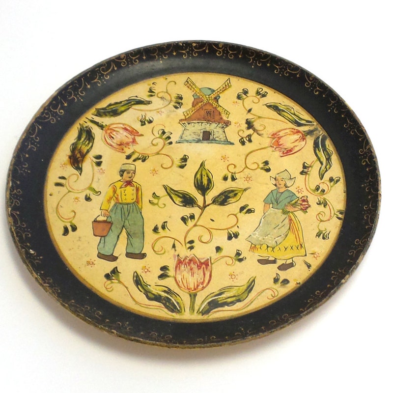 Vintage Paper Plate - Etsy
