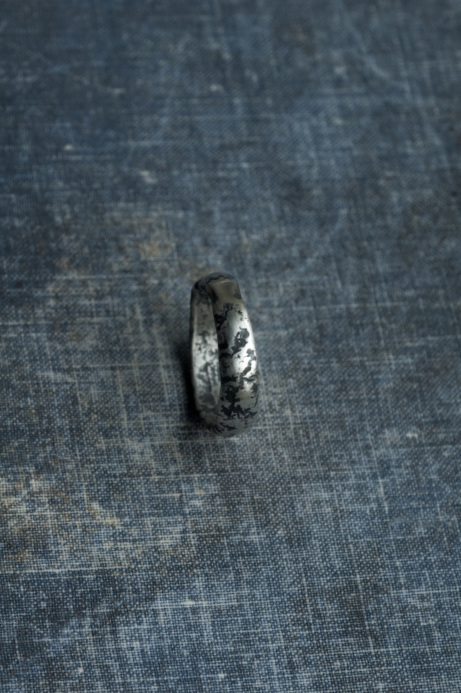 Handcrafted Wabi Sabi Ring in Sterling Silver Rustic | Etsy