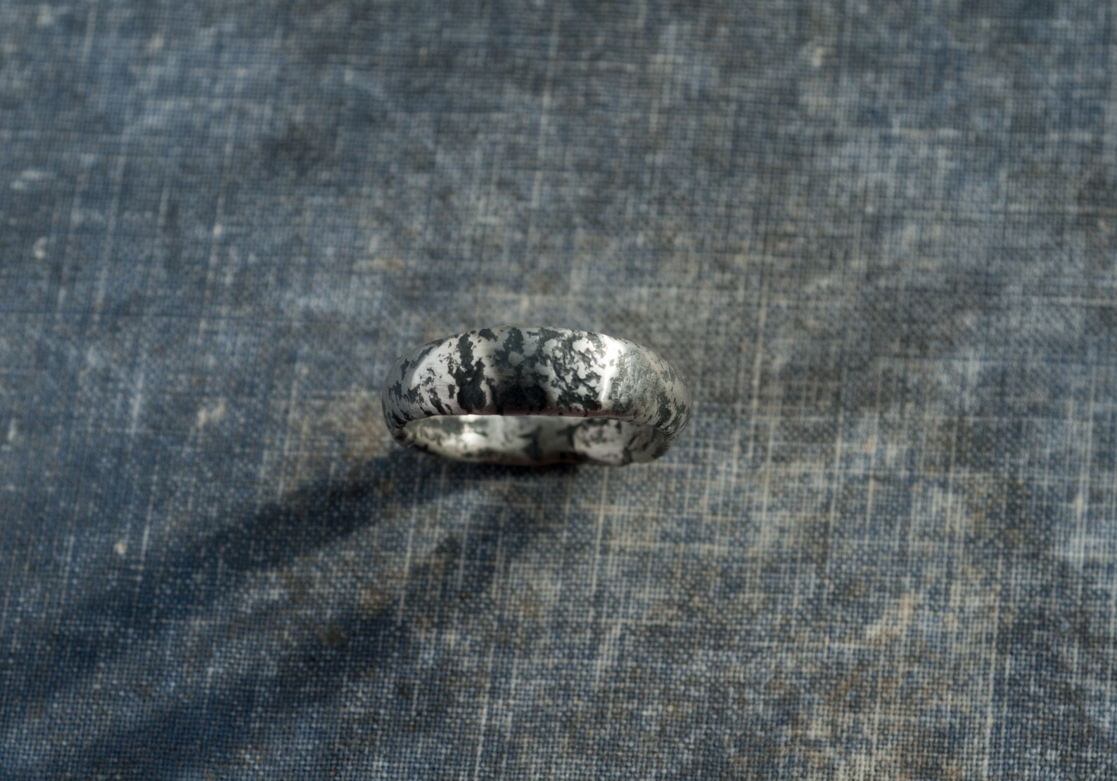 Handcrafted Wabi Sabi Ring in Sterling Silver Rustic - Etsy