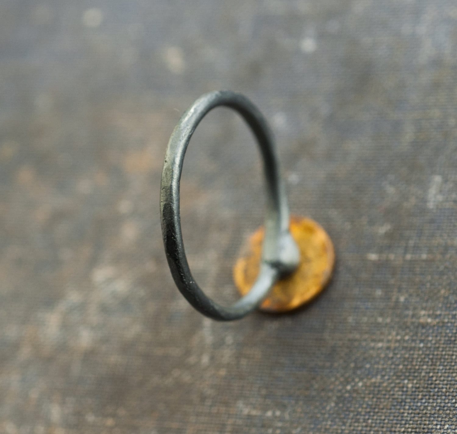 Sun ring mixed metal ring geometric jewelry abstract | Etsy