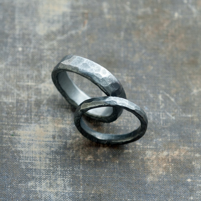 Chunky Wedding Ring - Etsy