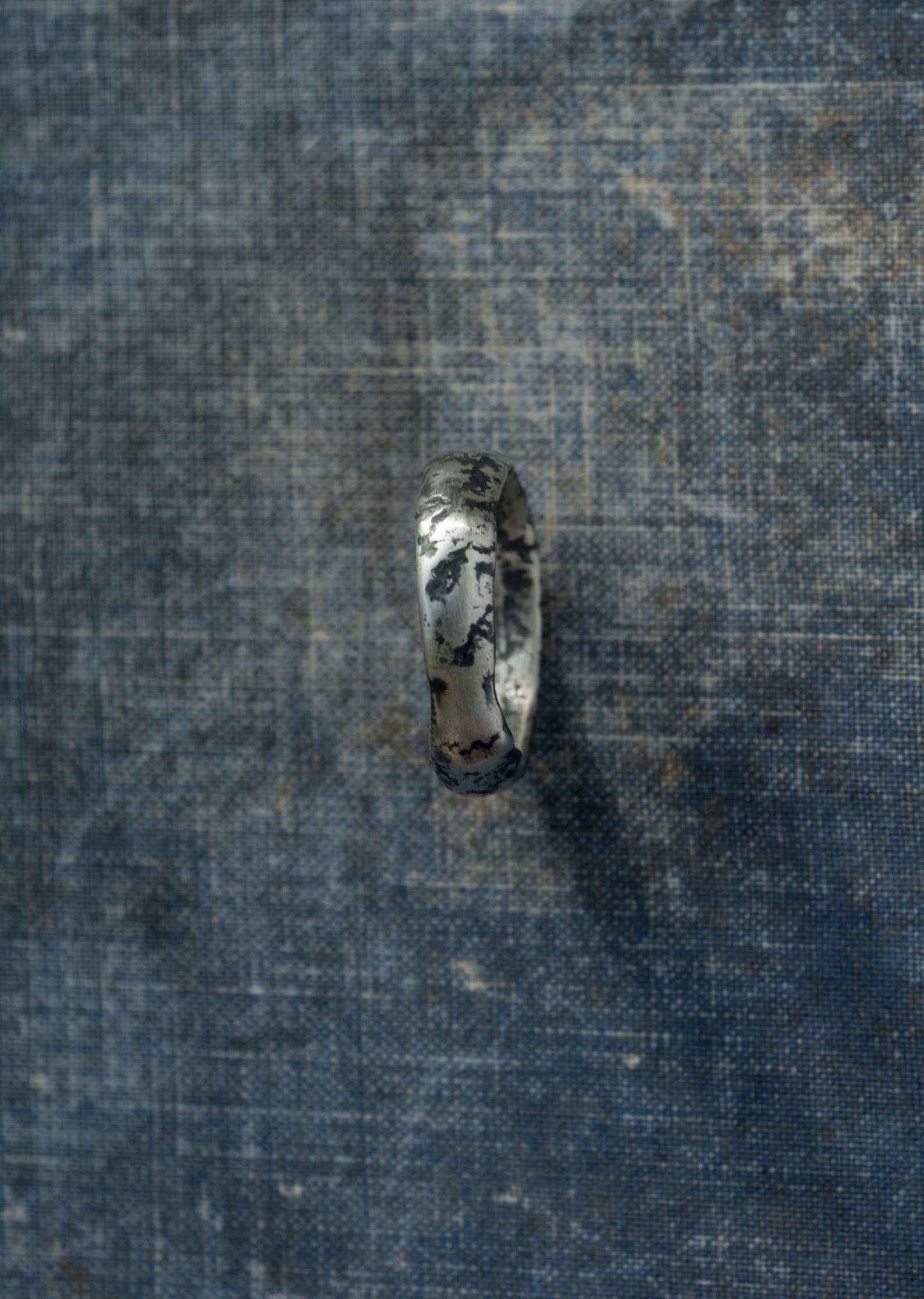 Handcrafted Wabi Sabi Ring in Sterling Silver Rustic | Etsy