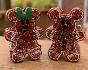 Mickey and Minnie Gingerbread - Etsy