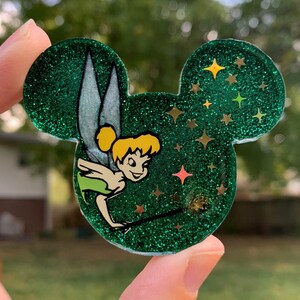 Tinkerbell Fairy Phone Grip/magnet/hair Clip/pin - Etsy