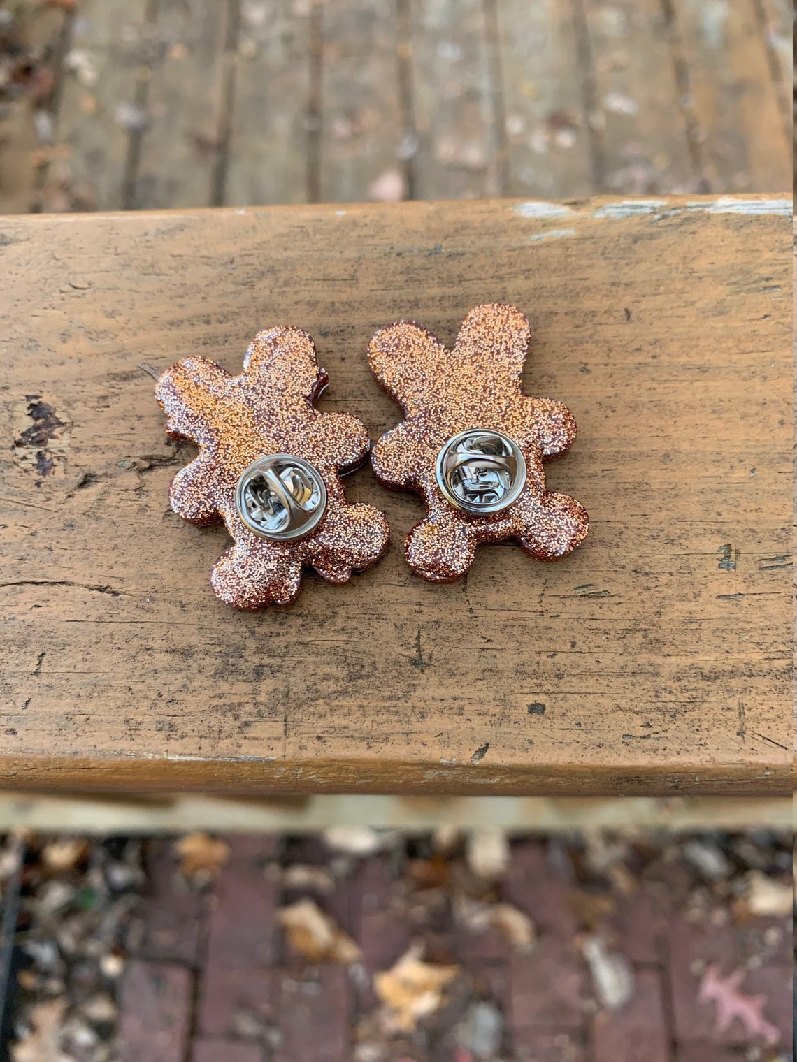 Mickey and Minnie Gingerbread Lapel Pins - Etsy