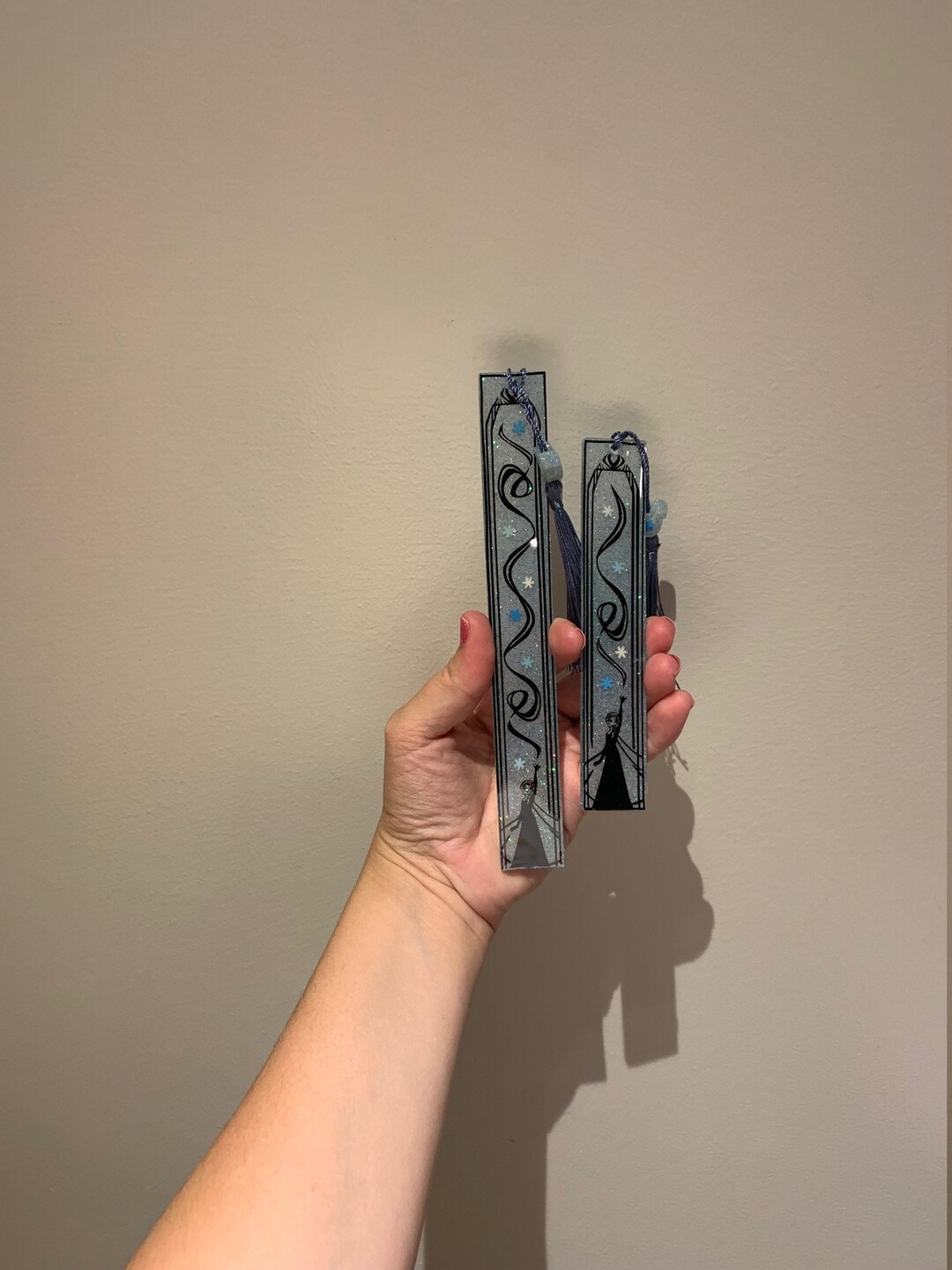 Frozen Elsa Snow Inspired Bookmark - Etsy