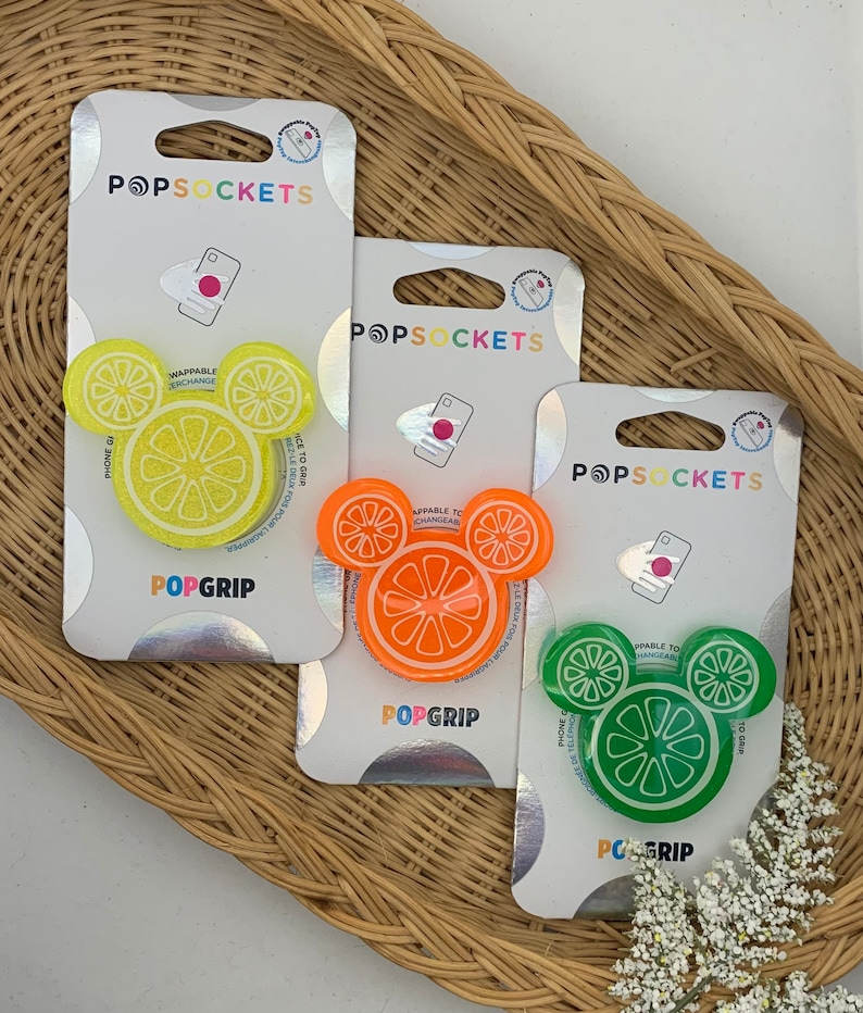 Fruit Slices Orange Lemon and Lime Slices Phone Grip Magnet - Etsy