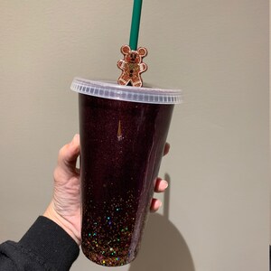 Mickey and Minnie Gingerbread Inspired Straw Topper - Etsy