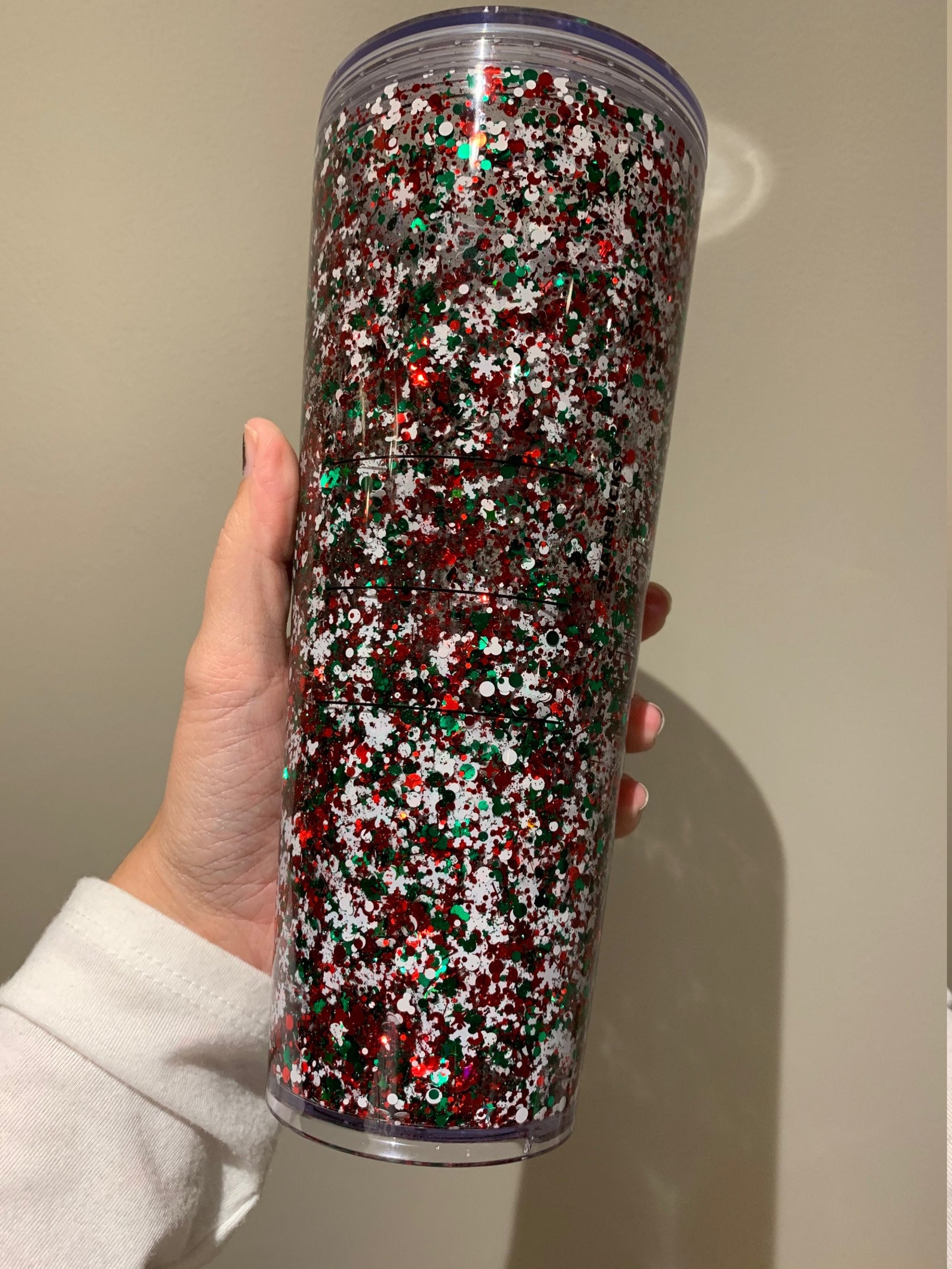 Christmas Mickey and Snowflakes Floating Glitter Confetti - Etsy