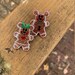 Mickey and Minnie Gingerbread Lapel Pins - Etsy