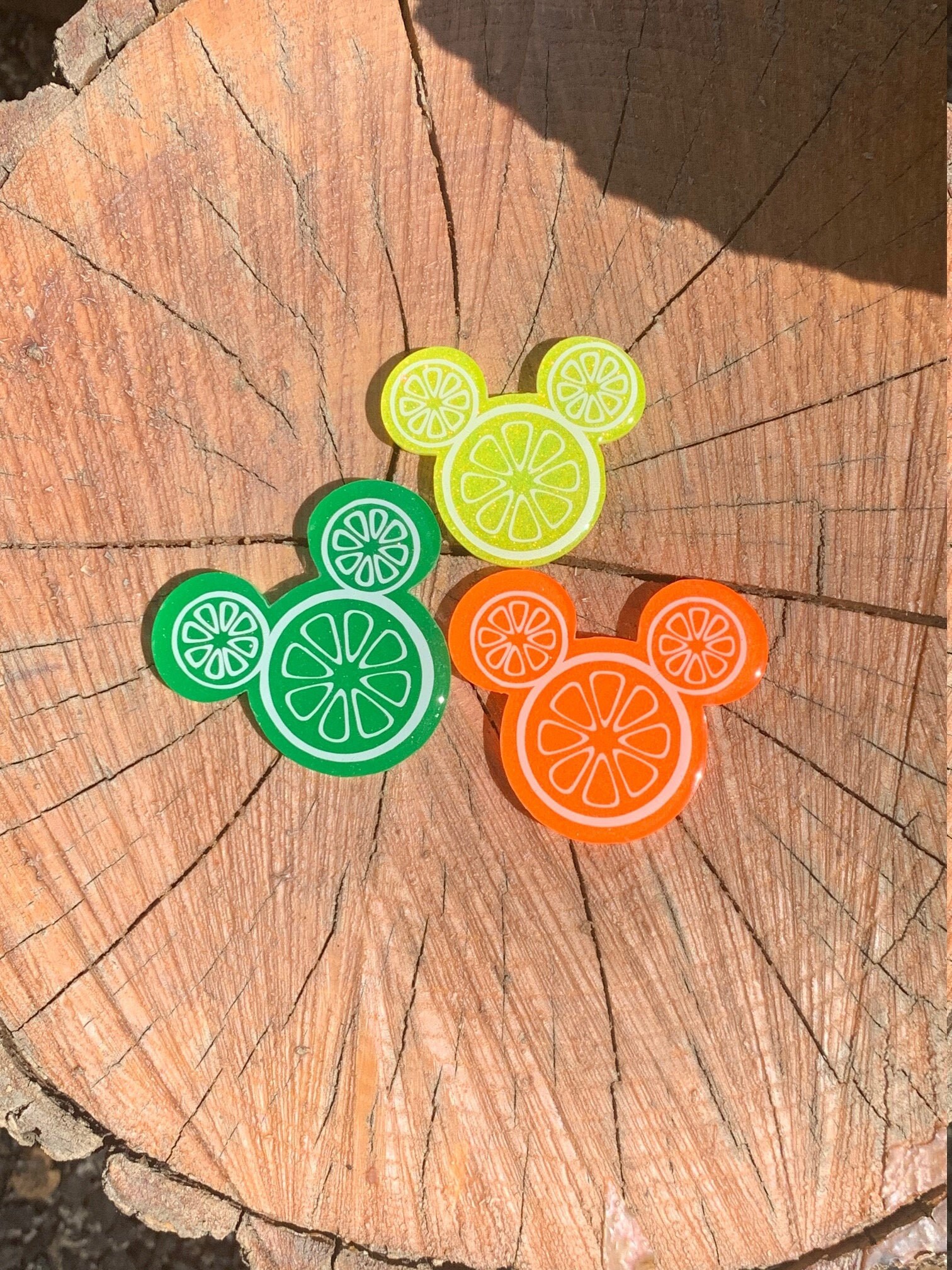 Fruit Slices Orange Lemon and Lime Slices Pop Socket UV | Etsy