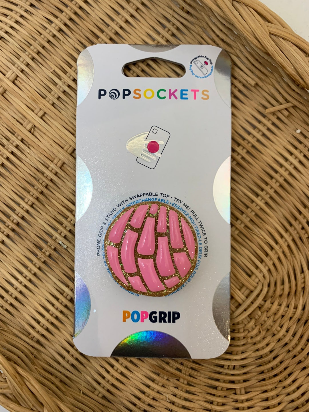 Concha Snack Inspired Phone Grip/magnet/pin - Etsy