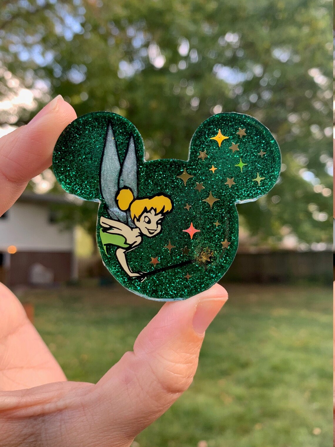 Tinkerbell Fairy Phone Grip/magnet/hair Clip/pin - Etsy