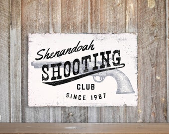 Shooting Range Sign - Etsy