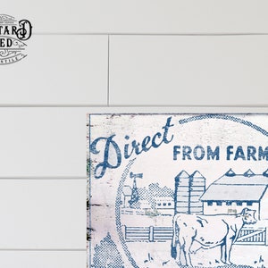 Butter Sign Creamery Sign Small Kitchen Sign Old | Etsy