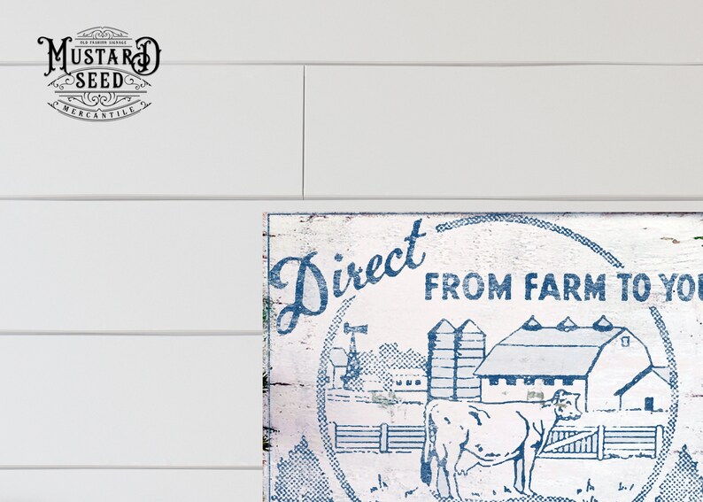 Butter Sign Creamery Sign Small Kitchen Sign Old | Etsy