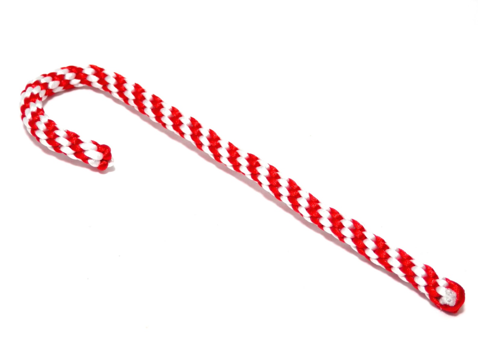 Tutorial for Kumihimo Christmas Candy Cane Instant Download PDF Beading ...