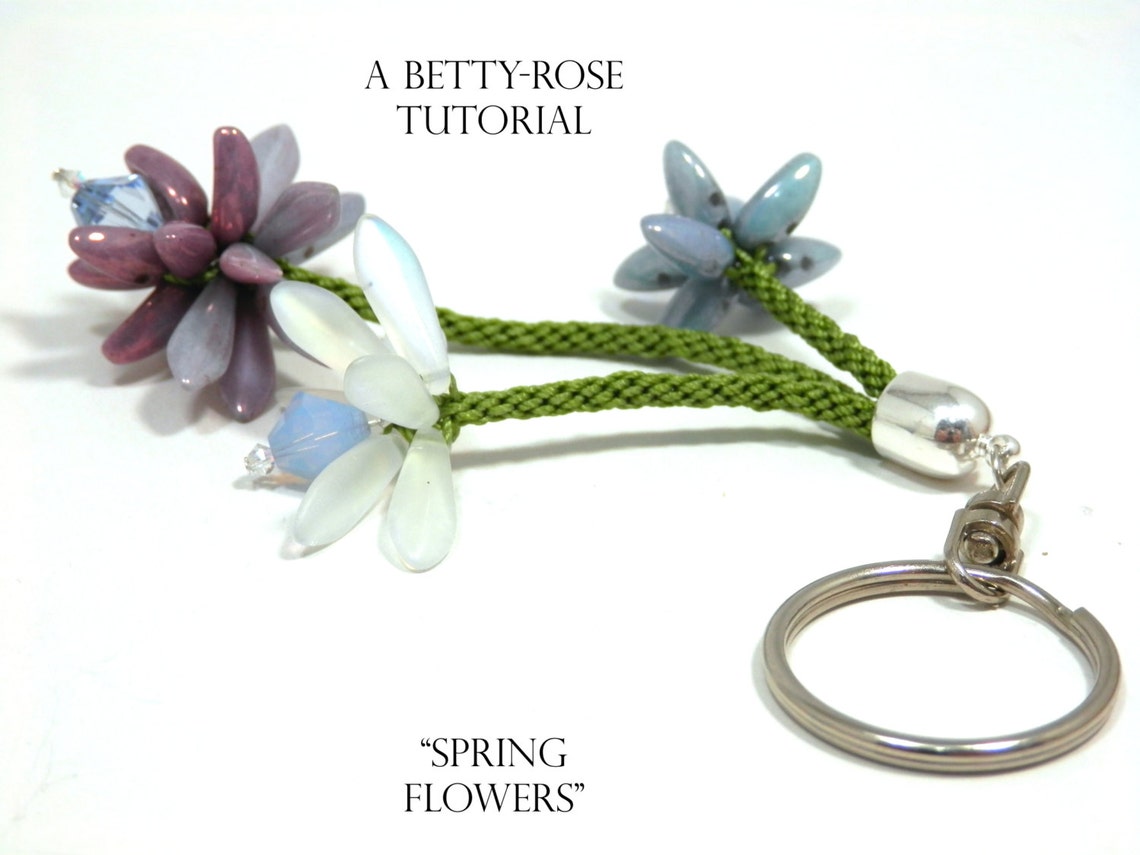 Tutorial for Kumihimo Bag or Purse Charm Dangle Key ring or | Etsy