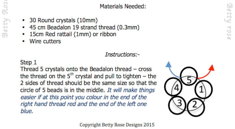Tutorial for Christmas Beaded Bauble Sphere Instant Download PDF ...