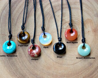 Stone necklace | Etsy