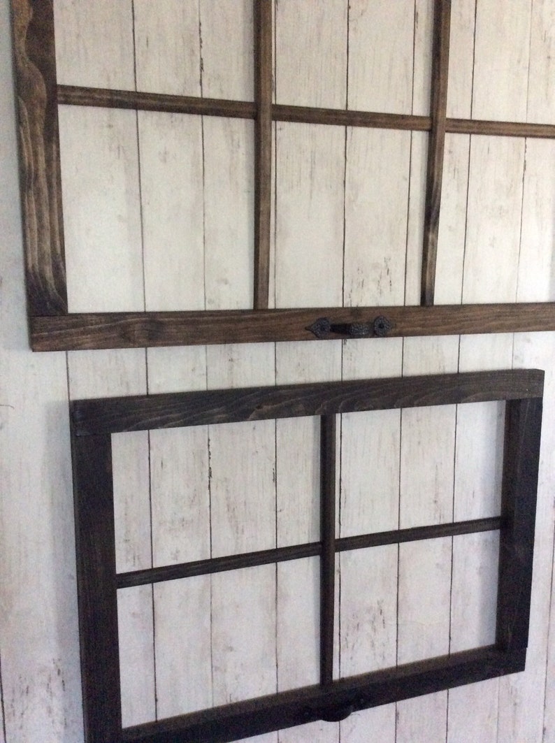 Window Frame Wall Decor Farmhouse Windows 6 Pane Window - Etsy