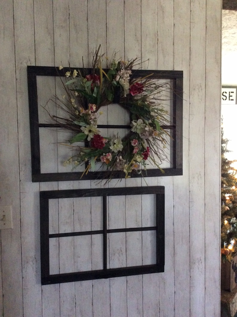 Window Frame Wall Decor Farmhouse Windows 6 Pane Window - Etsy