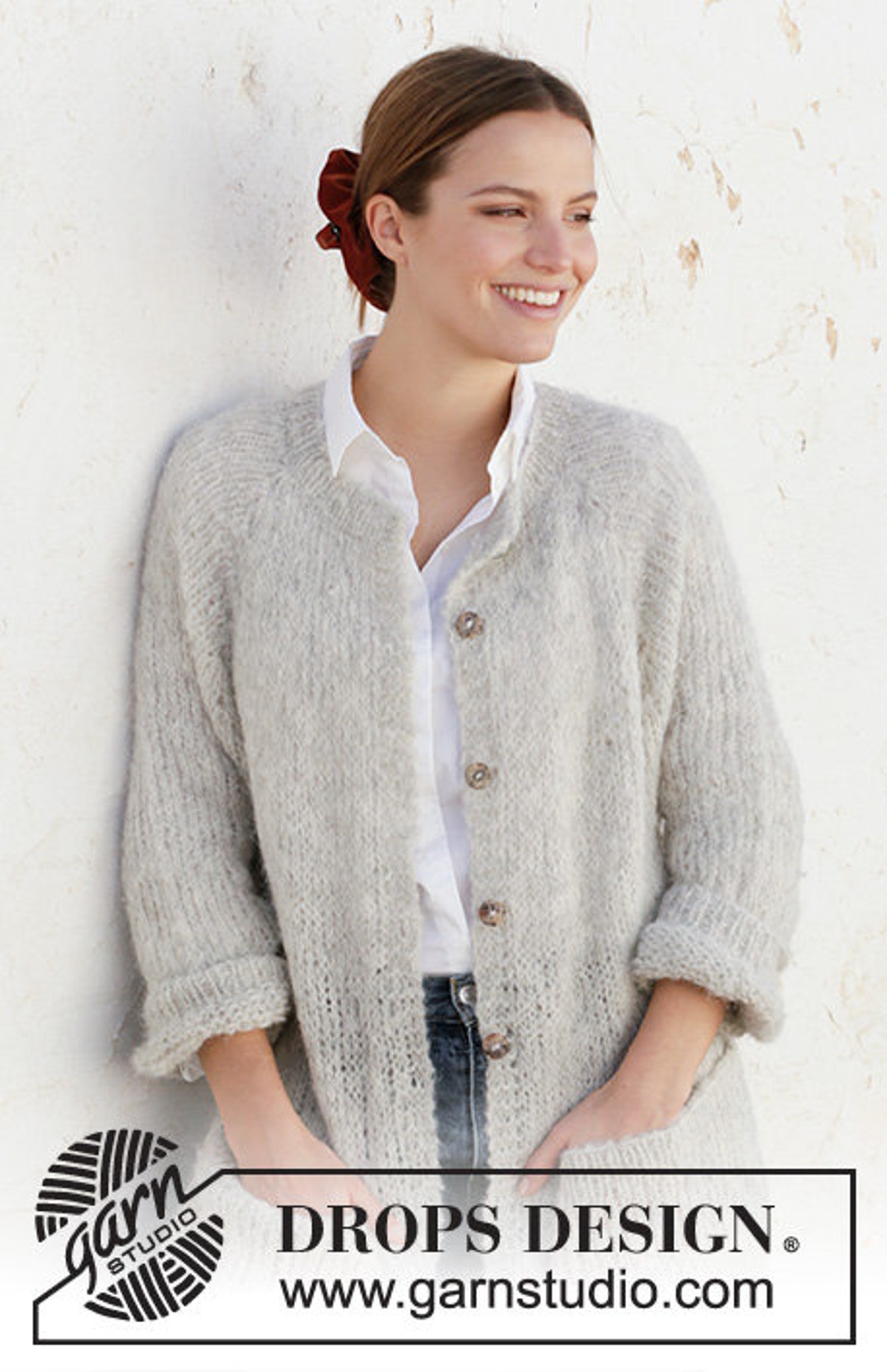 Alpaca Silk Knit Cardigan Women Knit Jacket With Raglan - Etsy