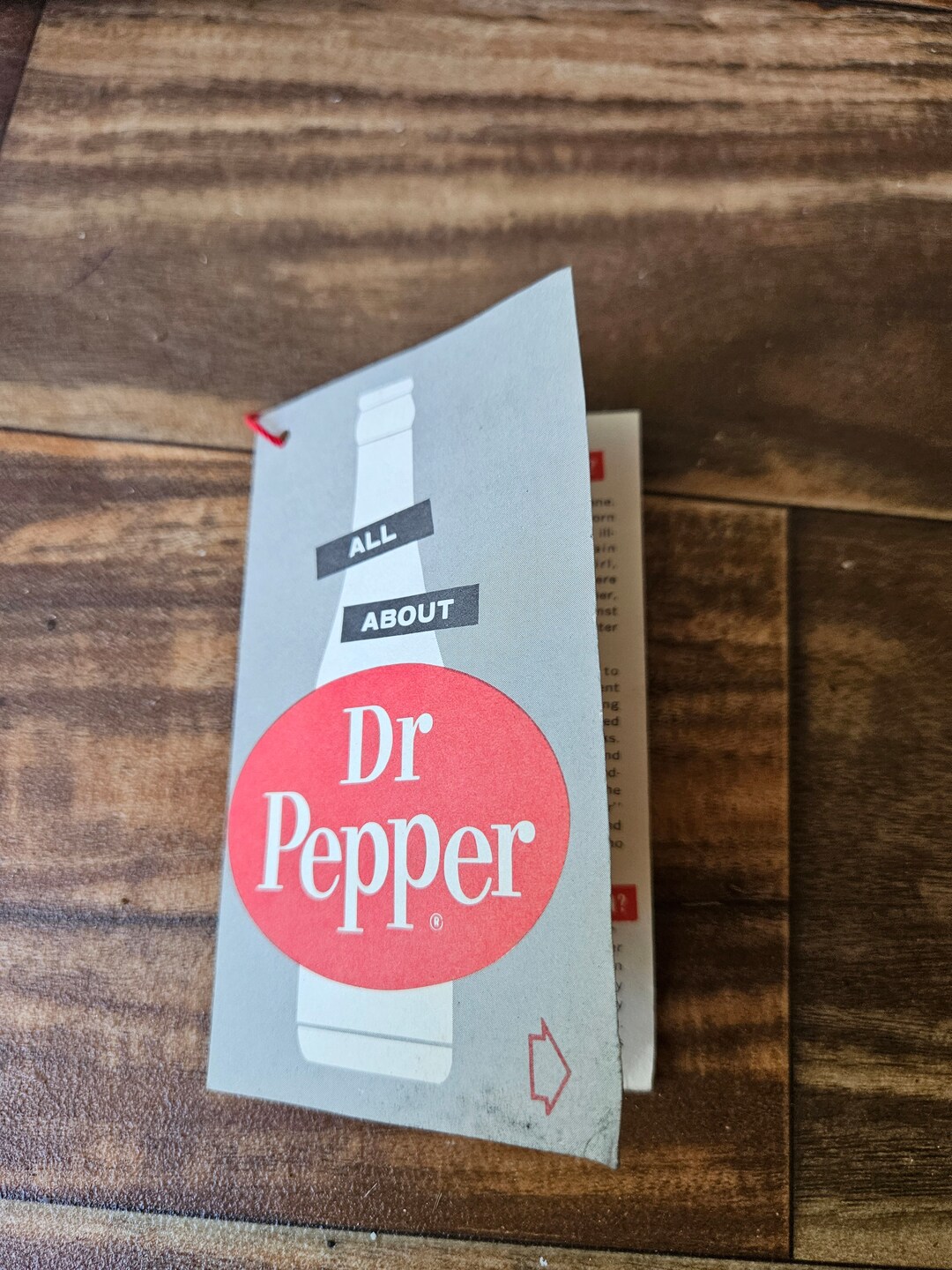 All About Dr. Pepper Hang Tag Opens up Folder Opens up Advertising Hang ...