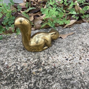 Hampton Brass Squirrel Figurine, Paperweight, Home Decor, Gift ...