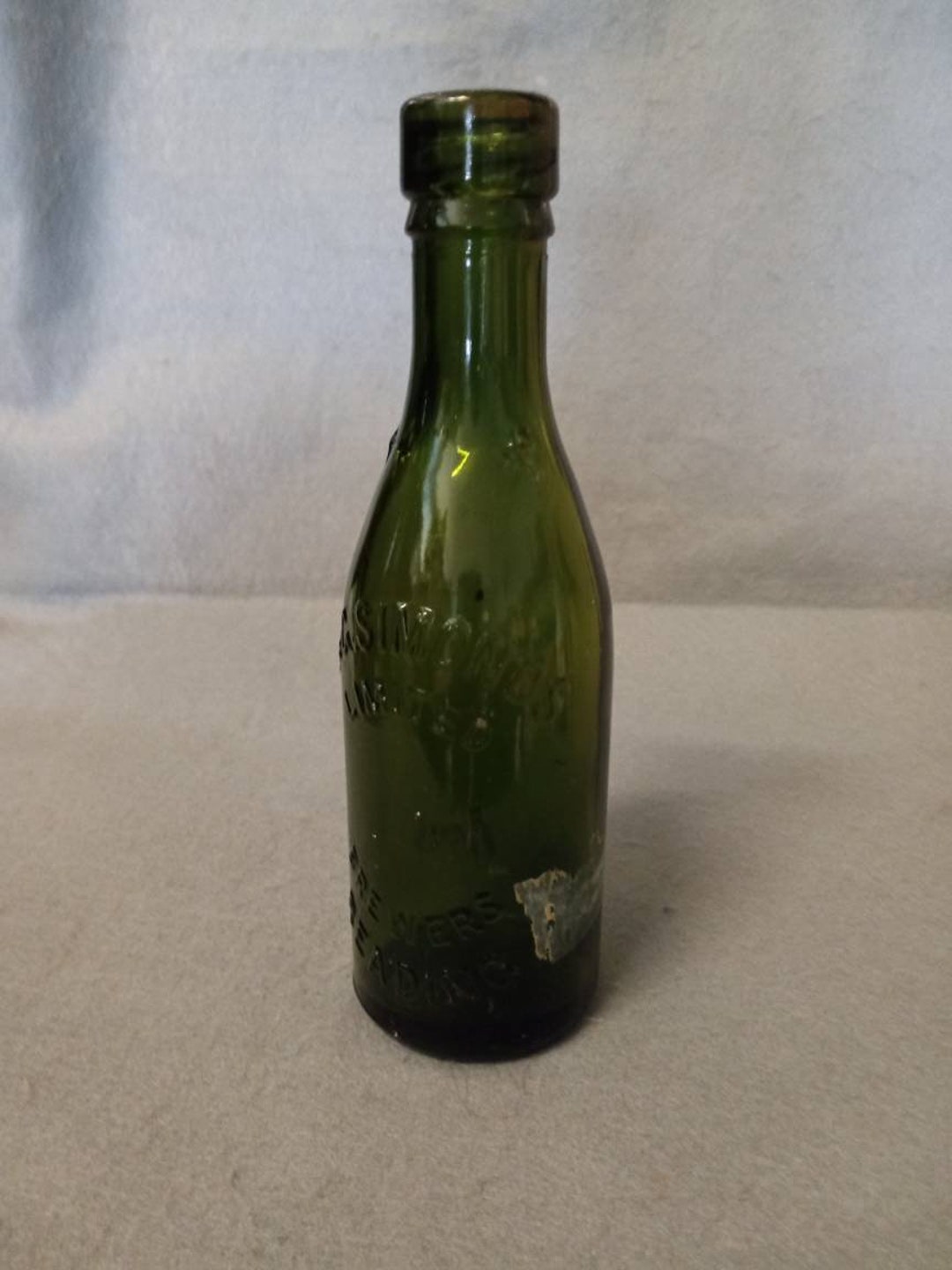 H&G Simonds Green Glass Beer Bottle Limited Brewer's Reading Green ...